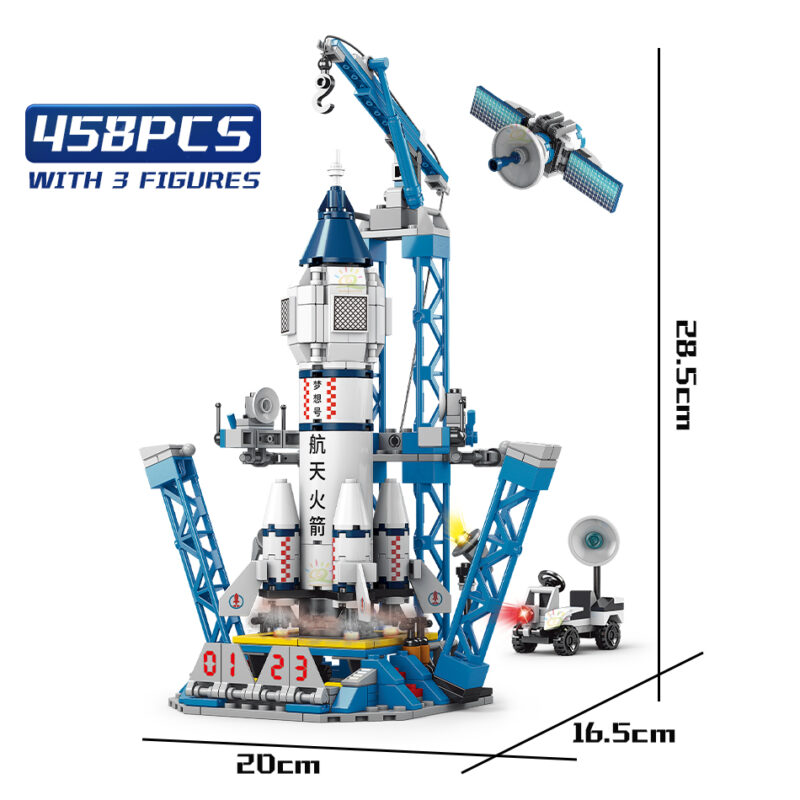 Space Aviation Manned Rocket Building Blocks - SUNDOA ☼ Shopping